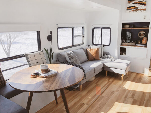 Park Model Trailer Renovation by @Joyfully.growing