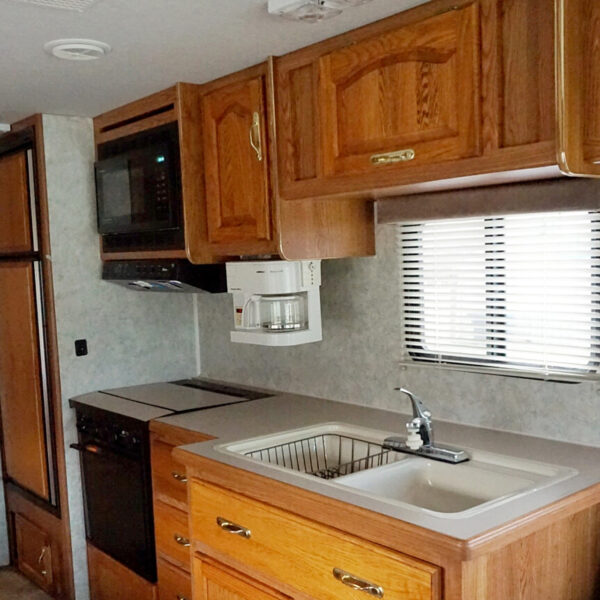 A 90's motorhome get's a nautical-inspired makeover