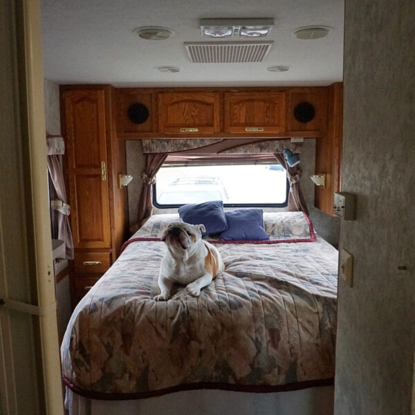 A 90's motorhome get's a nautical-inspired makeover