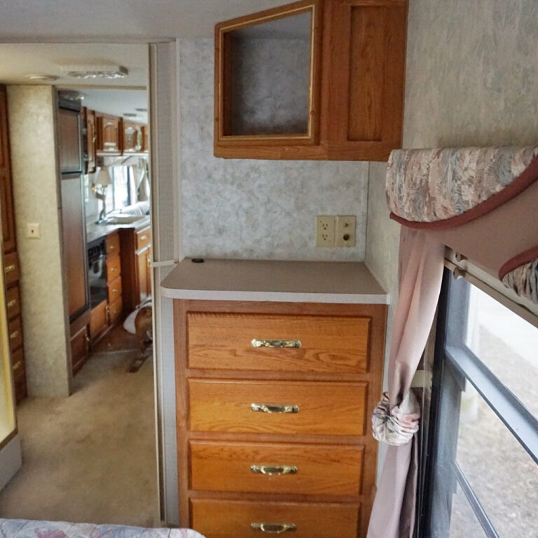 A 90's motorhome get's a nautical-inspired makeover