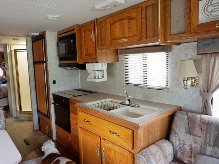 A 90's motorhome get's a nautical-inspired makeover