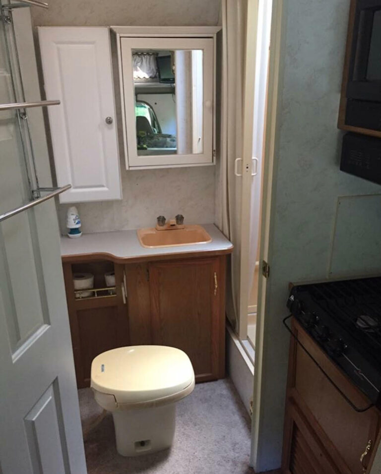 renovated Class-C motorhome