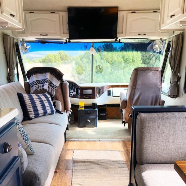A 90's motorhome get's a nautical-inspired makeover