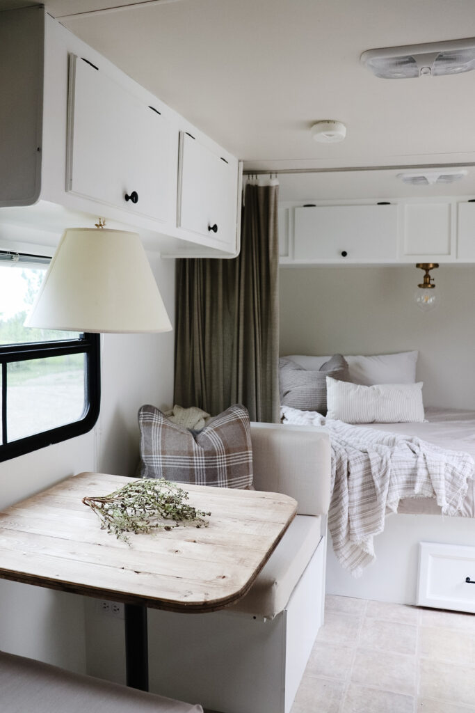 Cozy camper makeover from @_camperhome_