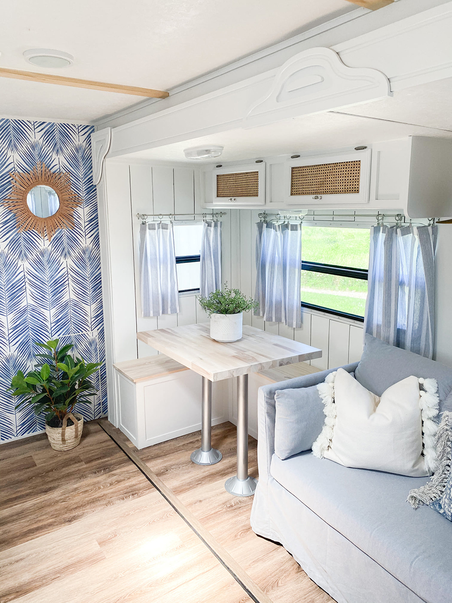 Coastal RV renovation by @wisco_flip