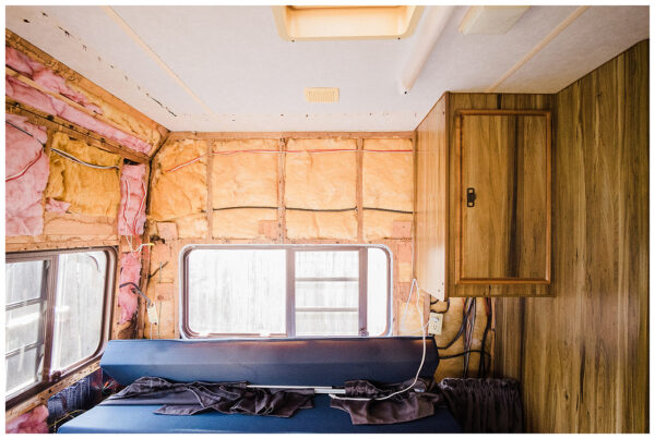 This 80's camper renovation was inspired by the California Coast