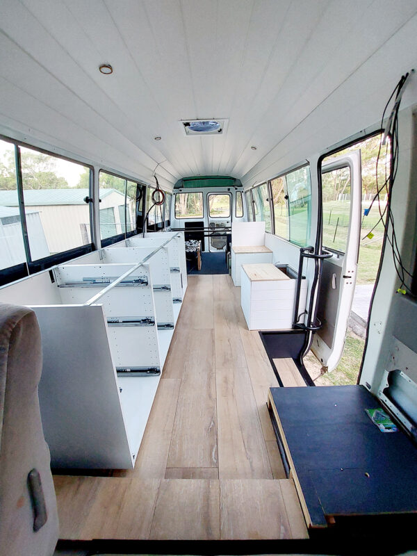 Toyota Coaster Bus Conversion by @hello_mr_pemberton