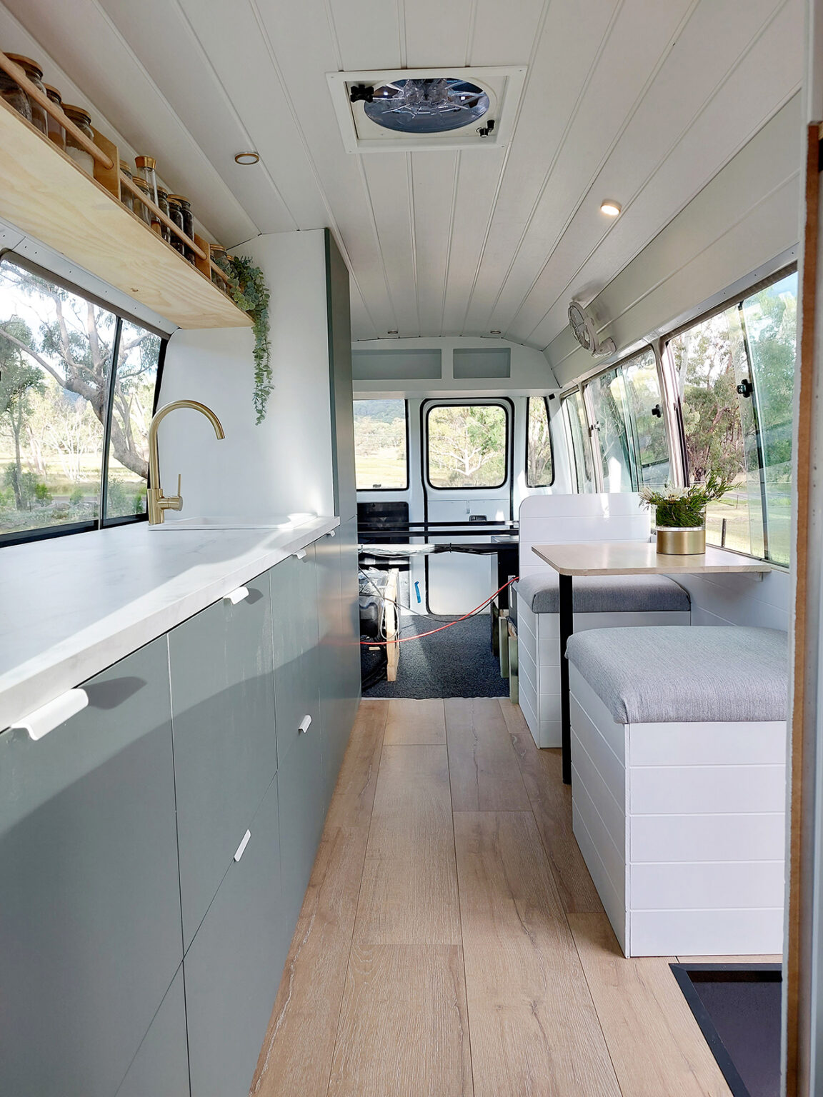 Toyota Coaster Bus Conversion by @hello_mr_pemberton