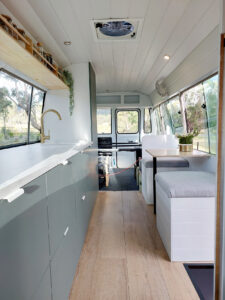 Toyota Coaster Bus Conversion by @hello_mr_pemberton