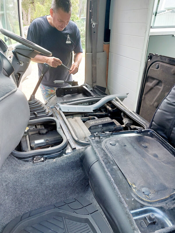 Toyota Coaster Bus Conversion by @hello_mr_pemberton