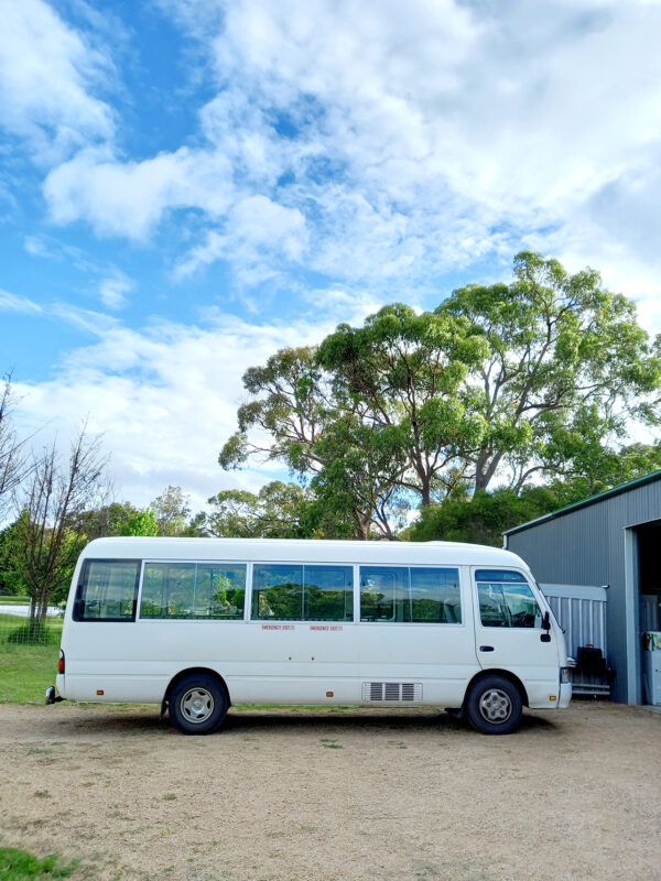 Toyota Coaster Bus Conversion by @hello_mr_pemberton